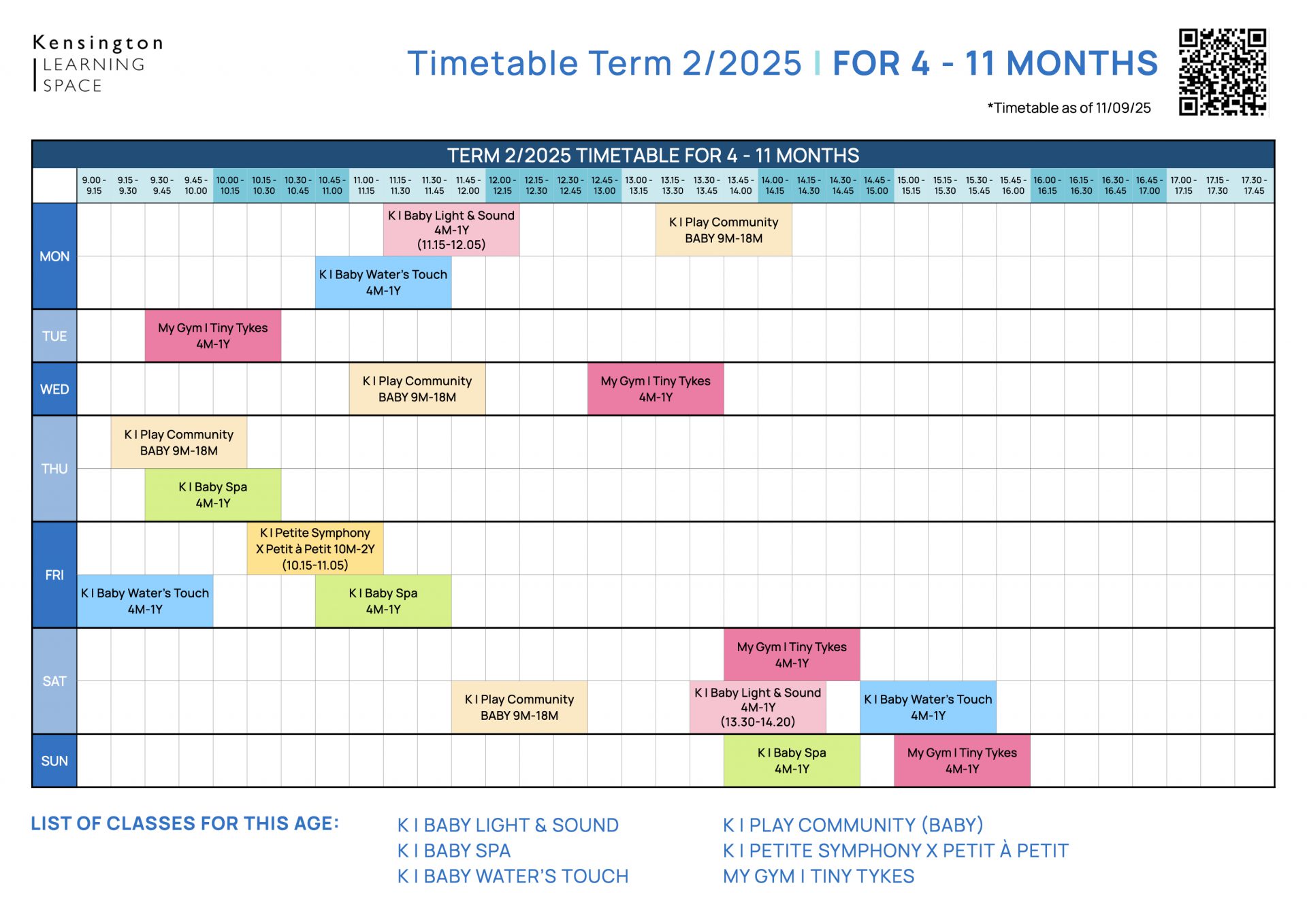 Term 2/2025 Timetable by Age & Promotion! ดูตารางเรียนเทอม 2/2025 ตาม ...